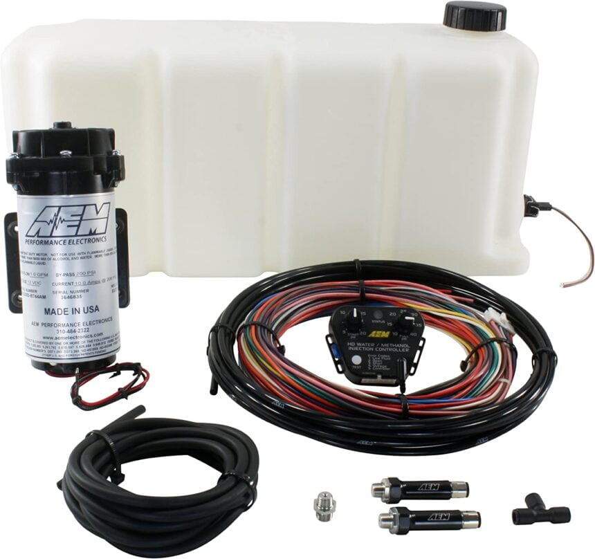 AEM V3 5-Gallon Water/Methanol Injection Kit with HD Controller and ...